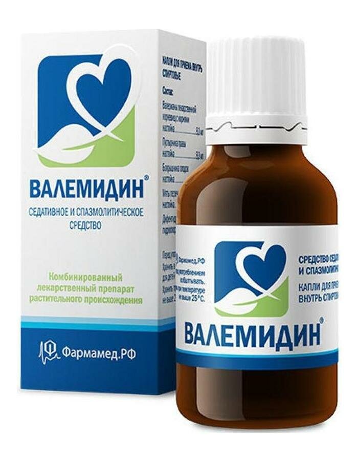 Валемидин, капли, 25 мл
