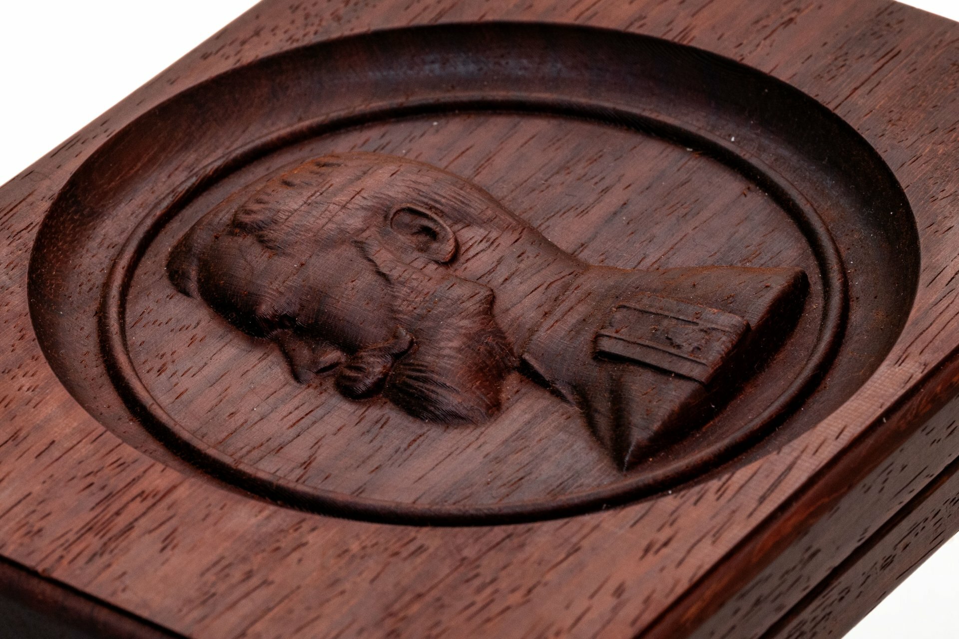 Бокс шкатулка профиль Николая II в мундире