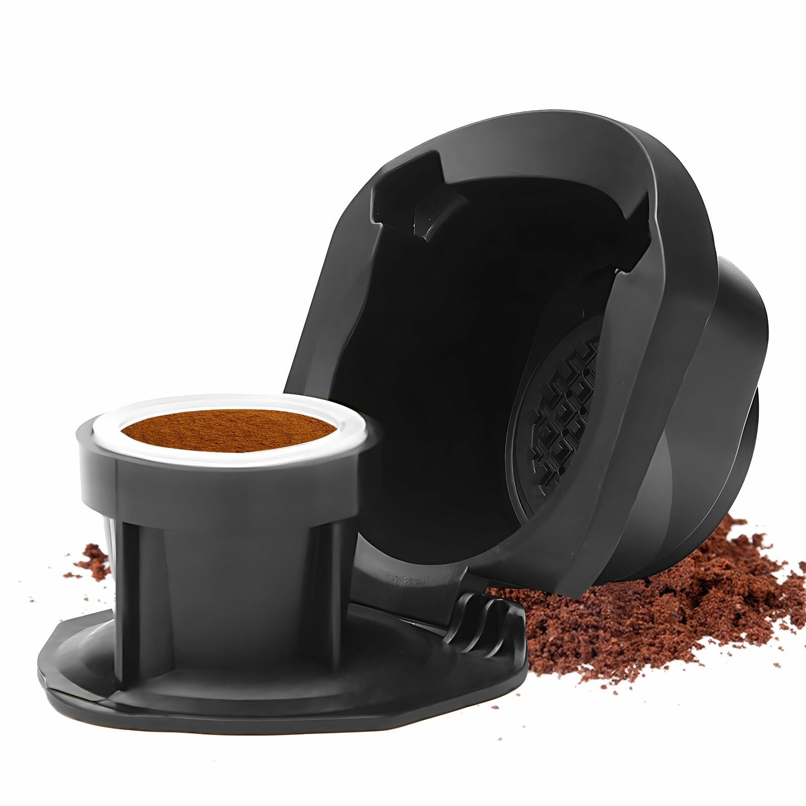 Многоразовый адаптер для капсул Dolce Gusto с щеткой и ложкой