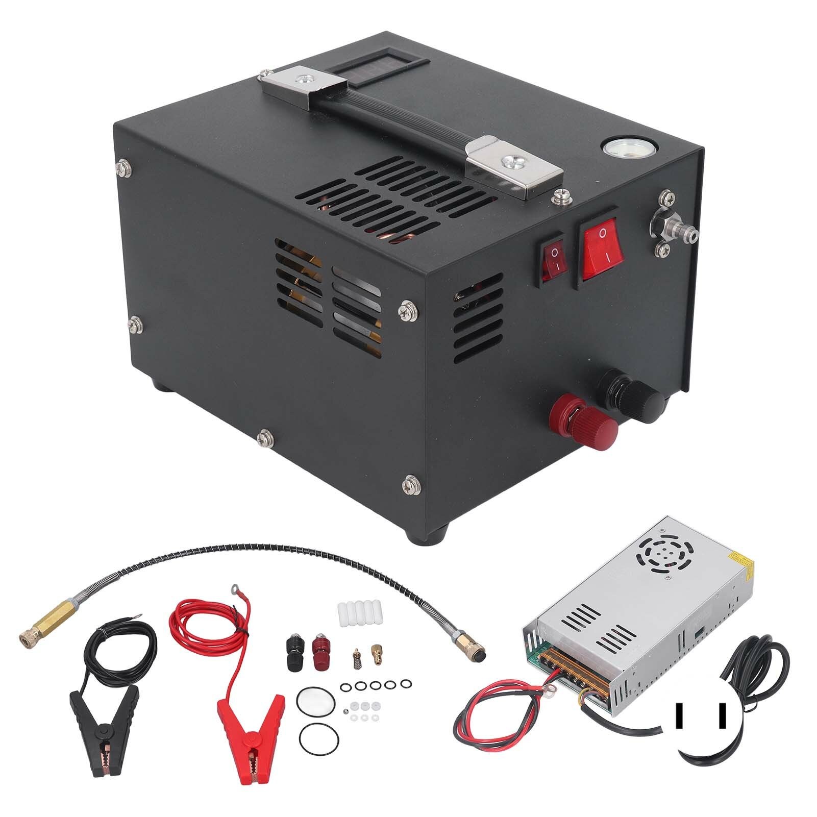 PCP компрессор 4500PSI высокого давления с преобразователем, US 110V