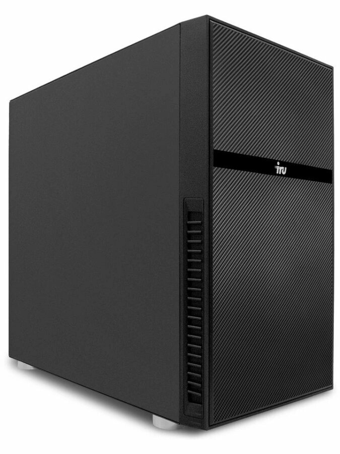 Компьютер IRU Tactio 510B7GM, Intel Core i7 12700, DDR4 32ГБ, SSD 1024ГБ, Intel UHD Graphics 770, FreeDOS, черный (2111244)