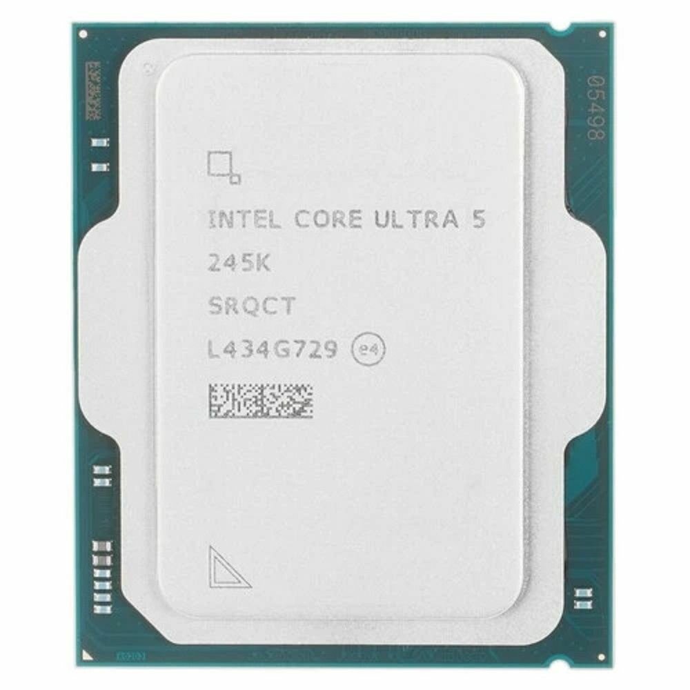 Процессор Intel Core Ultra 5 245K OEM, 14 ядер, 4.2 ГГц (Turbo 5.4 ГГц), LGA 1851, 3 нм, DDR5