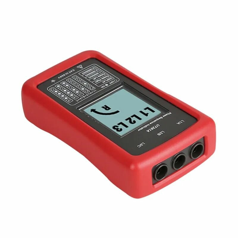 UT261A 3-фазный тестер последовательности вращения счетчик фаз индикатор 40-690 В