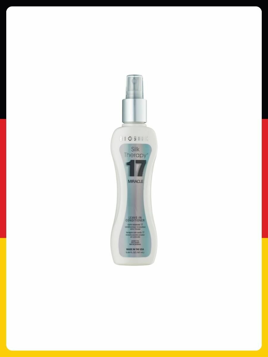 Спрей для ухода за волосами Biosilk Silk Therapy Miracle 17 Conditioner Spray for all hair types, 167 мл