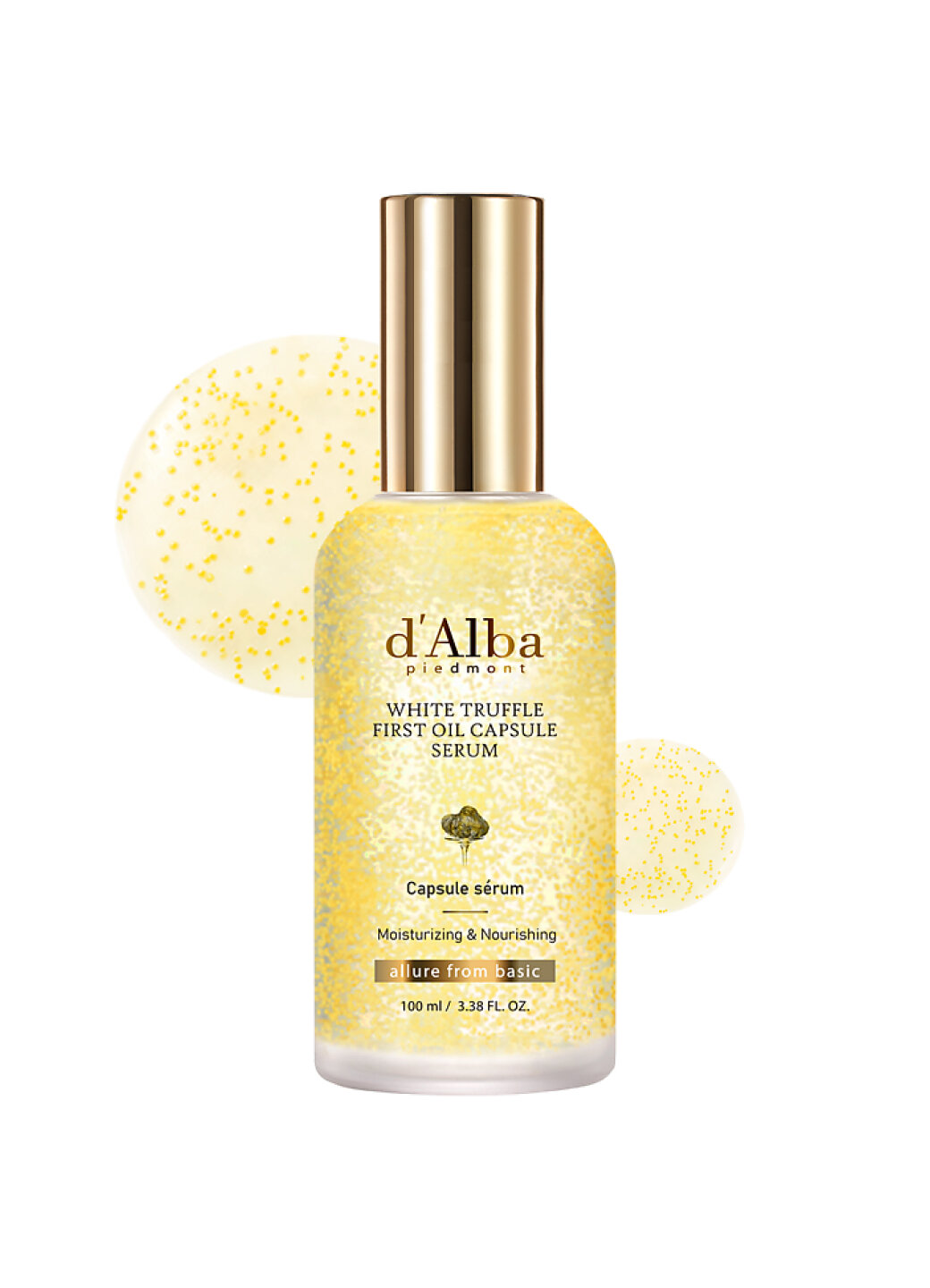 Сыворотка для лица d'ALBA "White Truffle First", увлажнение, питание, дневной/ночной уход, 100мл