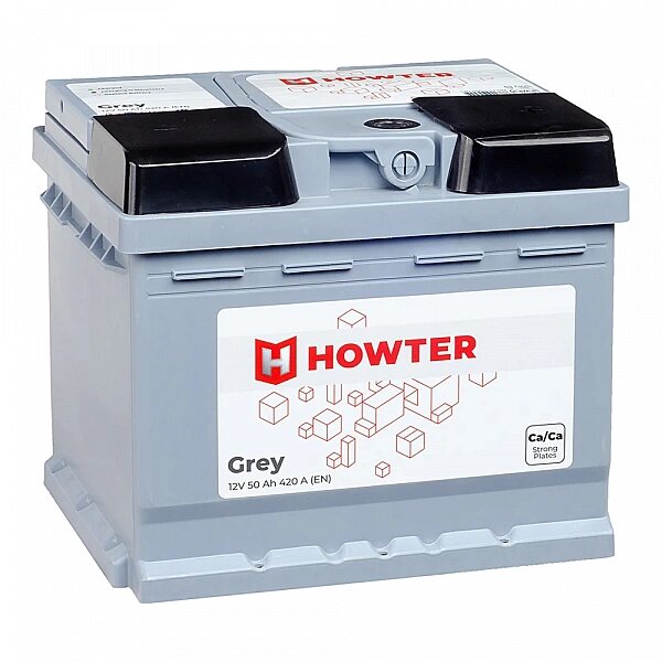 HOWTER Grey 50 Ah 450 A ОП (207х175х175) LB1 207x175x175