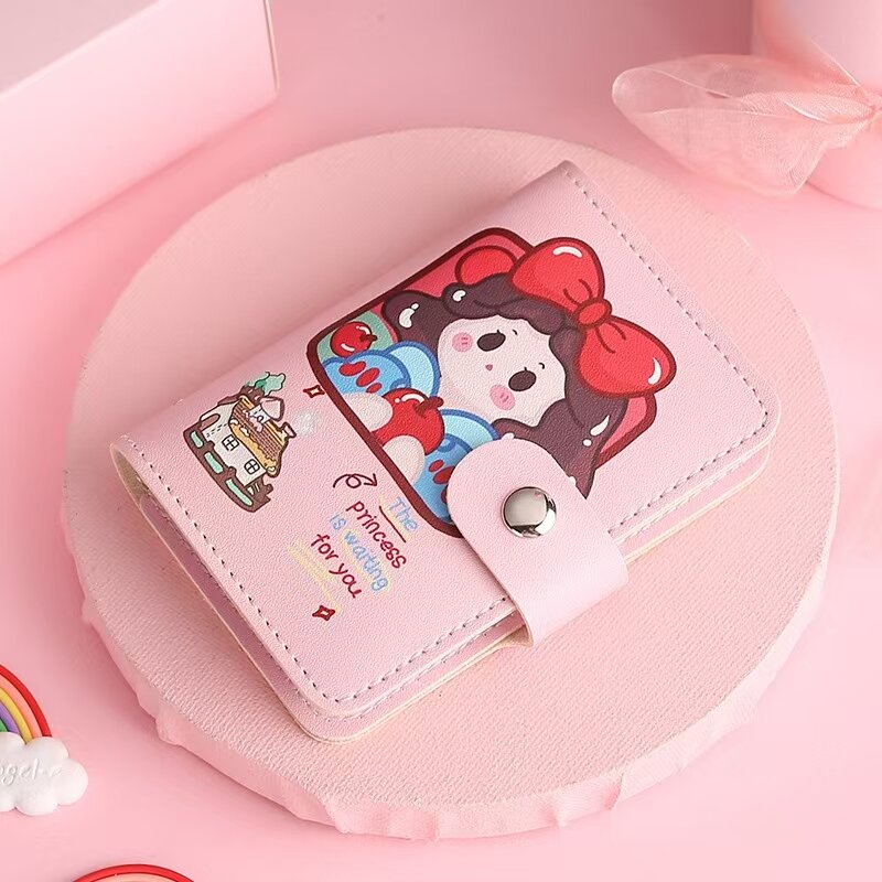 Кошелек MINISO аниме Hello Kitty, Куроми, Синнаморулл, Розовый