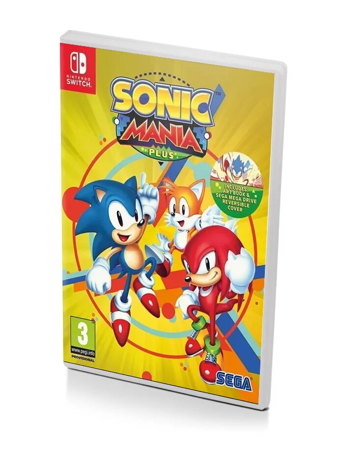 Sonic Mania Plus (Nintendo Switch) английский язык