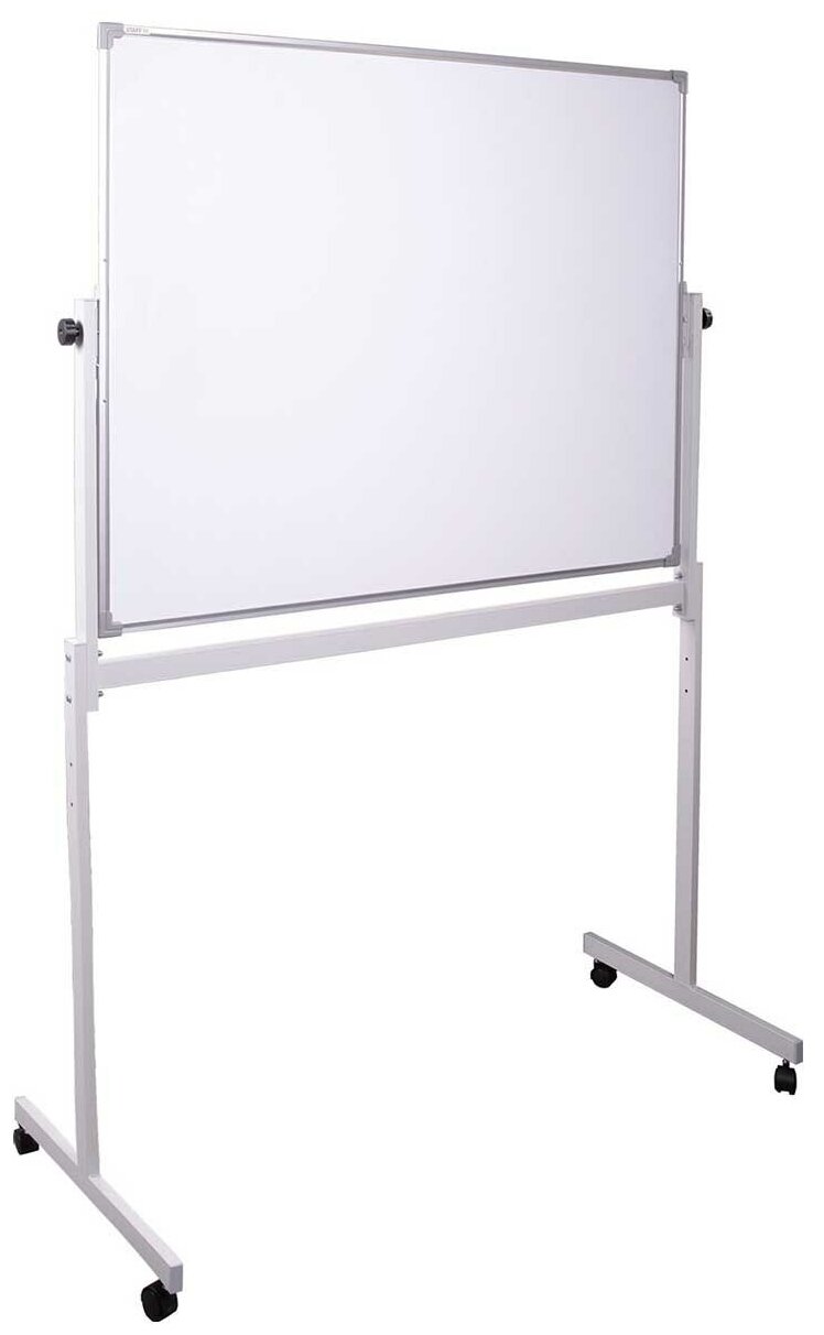 Доска магнитно-маркерная Staff на стенде 90х120 см 2-сторонняя ECO 238143