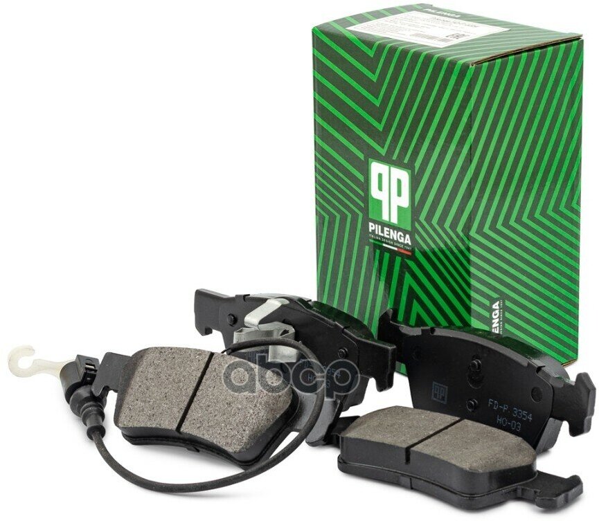 Колодки тормозные задние 141,5(141)Х50,9(53,9)Х19 PILENGA арт. FDP3354