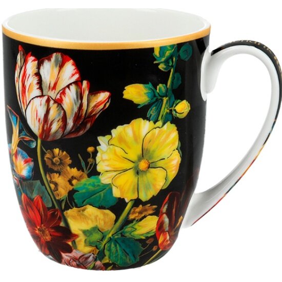 Кружка Carmani "Натюрморт с тюльпаном", Х. Рейкерс, 0.4л CAR2-840-9208
