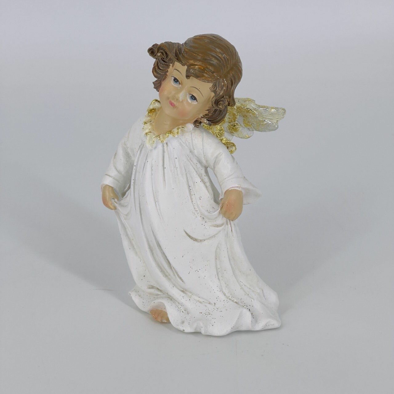 Статуэтка Ангелочек в белом платье