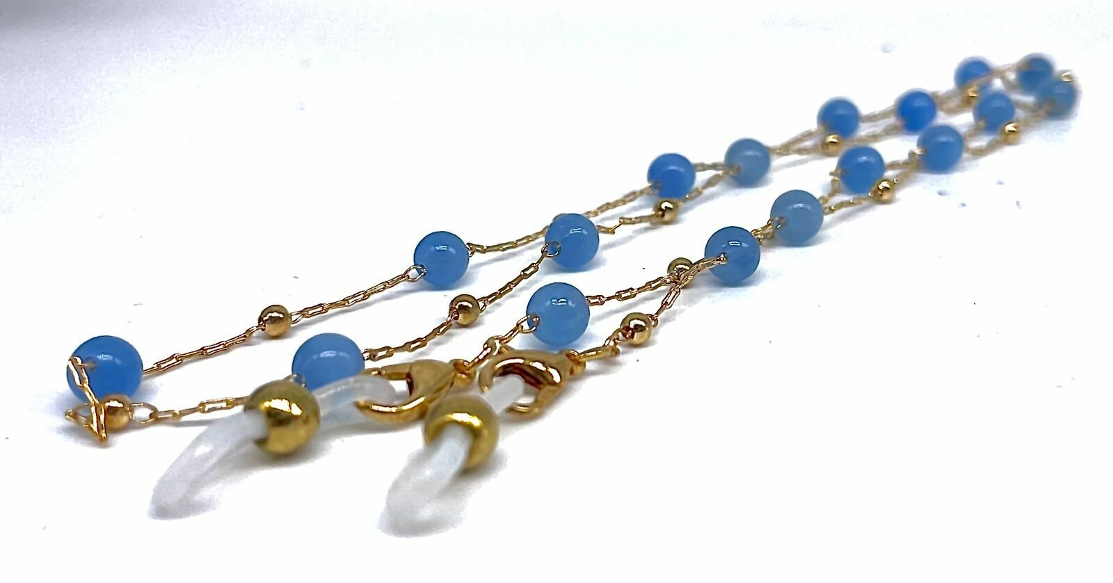 Стильная цепочка держатель для очков