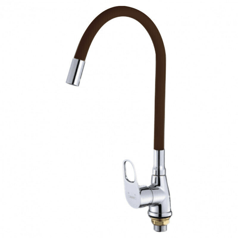 Смеситель для кухни с гибким изливом HANSEN 59004U Коричневый