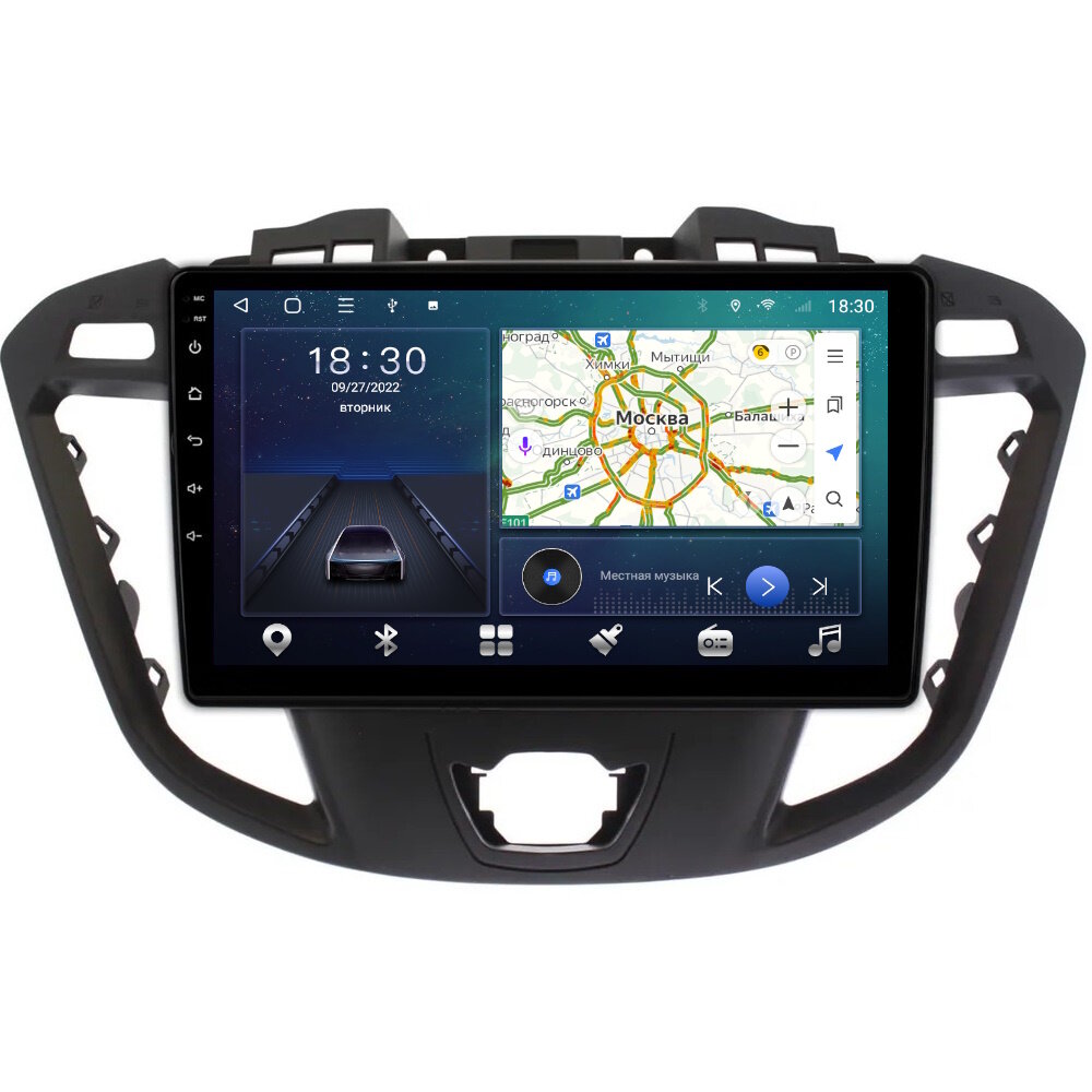 Магнитола CRS-300 Форд Транзит Ford Tourneo Custom 2012-2022, Transit Custom 2013-2022 - Android 13 - Процессор 8 ядер - Carplay - DSP 36 полос - 4G(Sim)