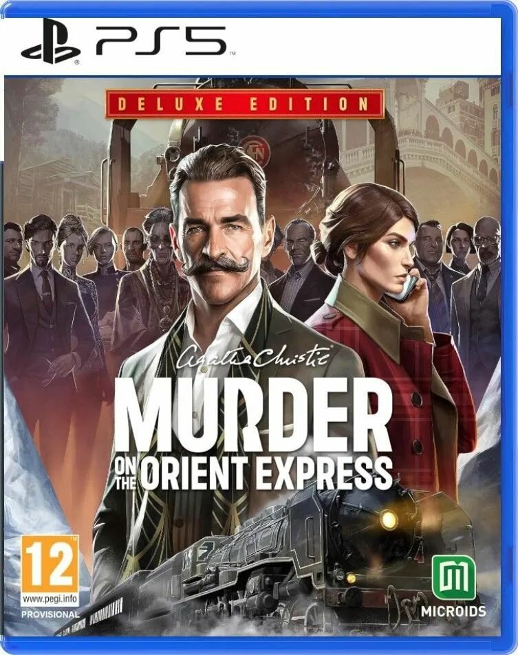 Игра на диске Agatha Christie Murder on the Orient Express - Deluxe Edition (PS5, Русские субтитры)
