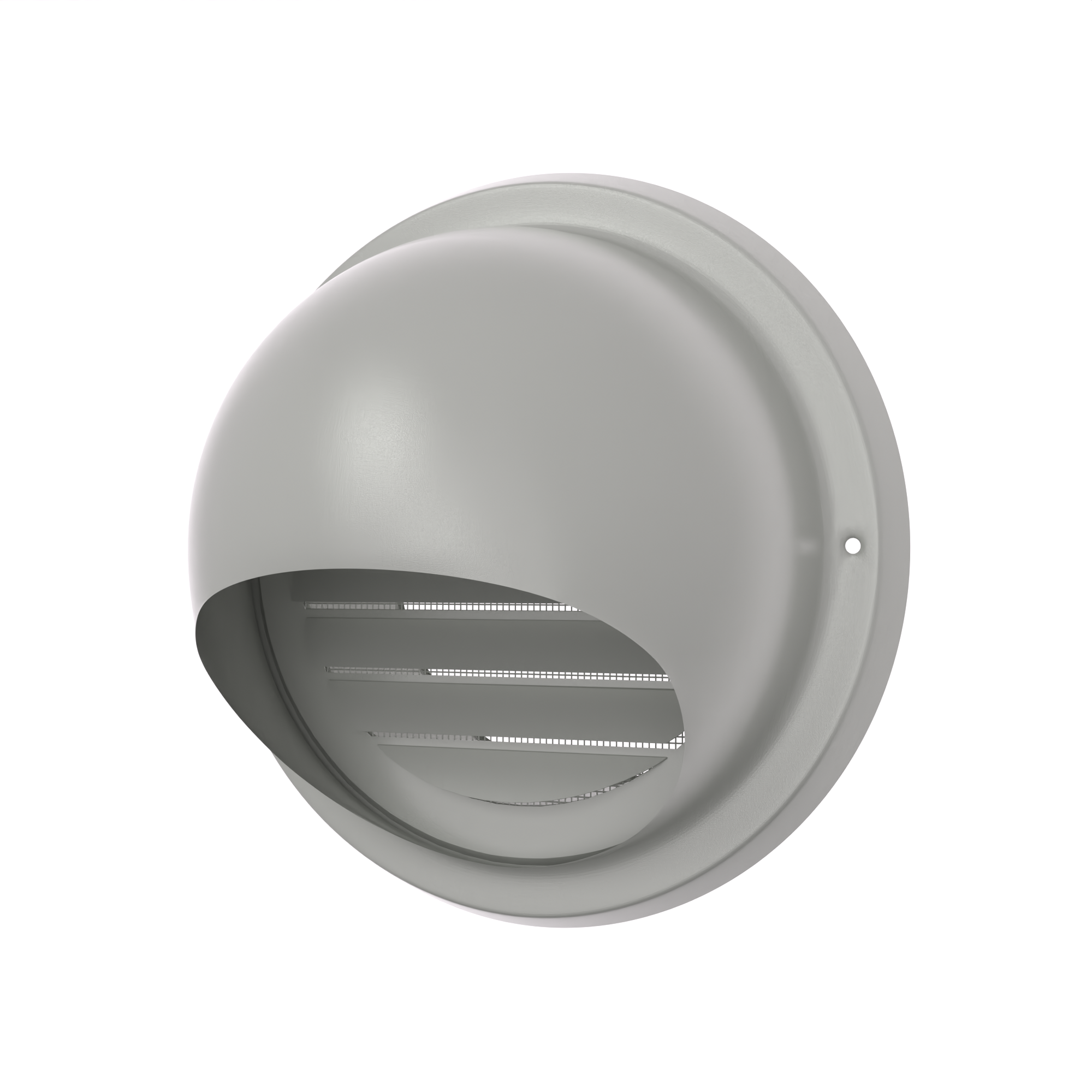 Выход стенной металлический D125 мм RAL7038 агатово-серый матовый