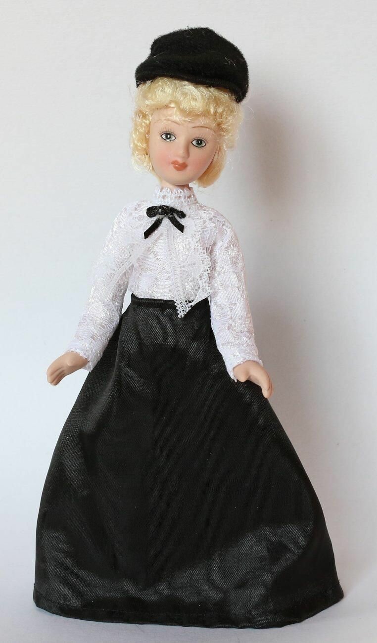 Кукла коллекционная Анна Сергеевна фон Дидериц (А. Чехов "Дама с собачкой")