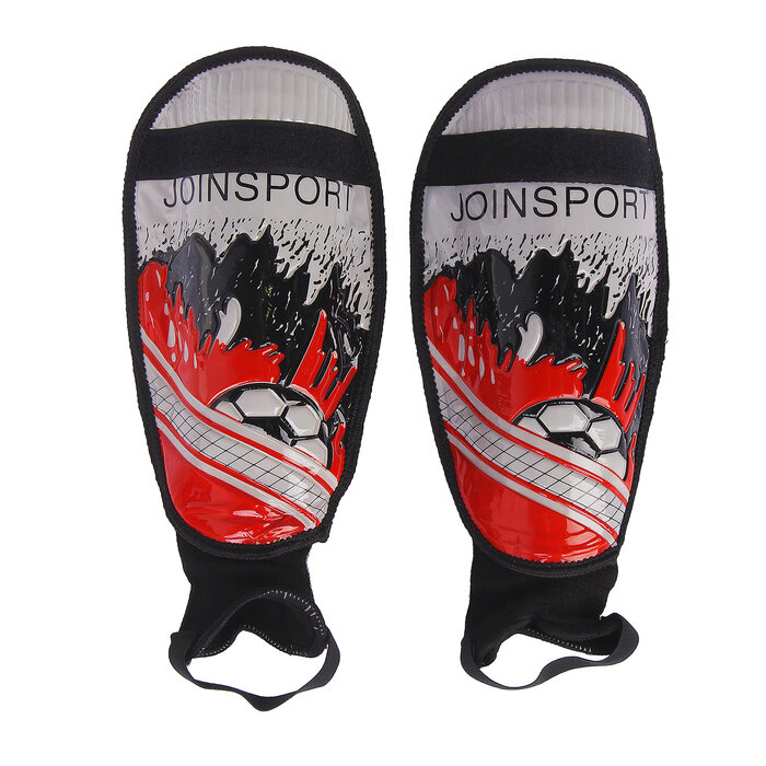 Щитки футбольные, защитная спортивная атрибутика для футбола, экипировка для ног