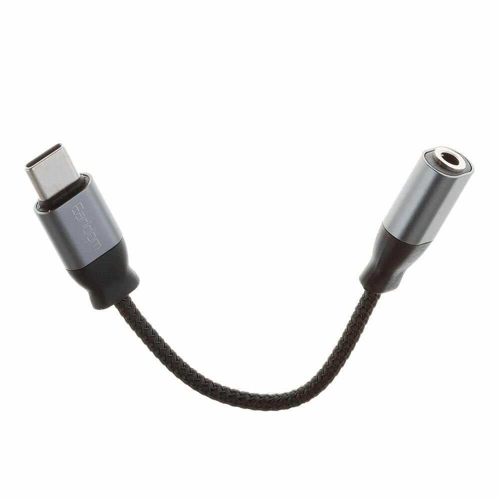 Аудио-переходник Earldom ET-OT51 AUX на Type-C (черный)