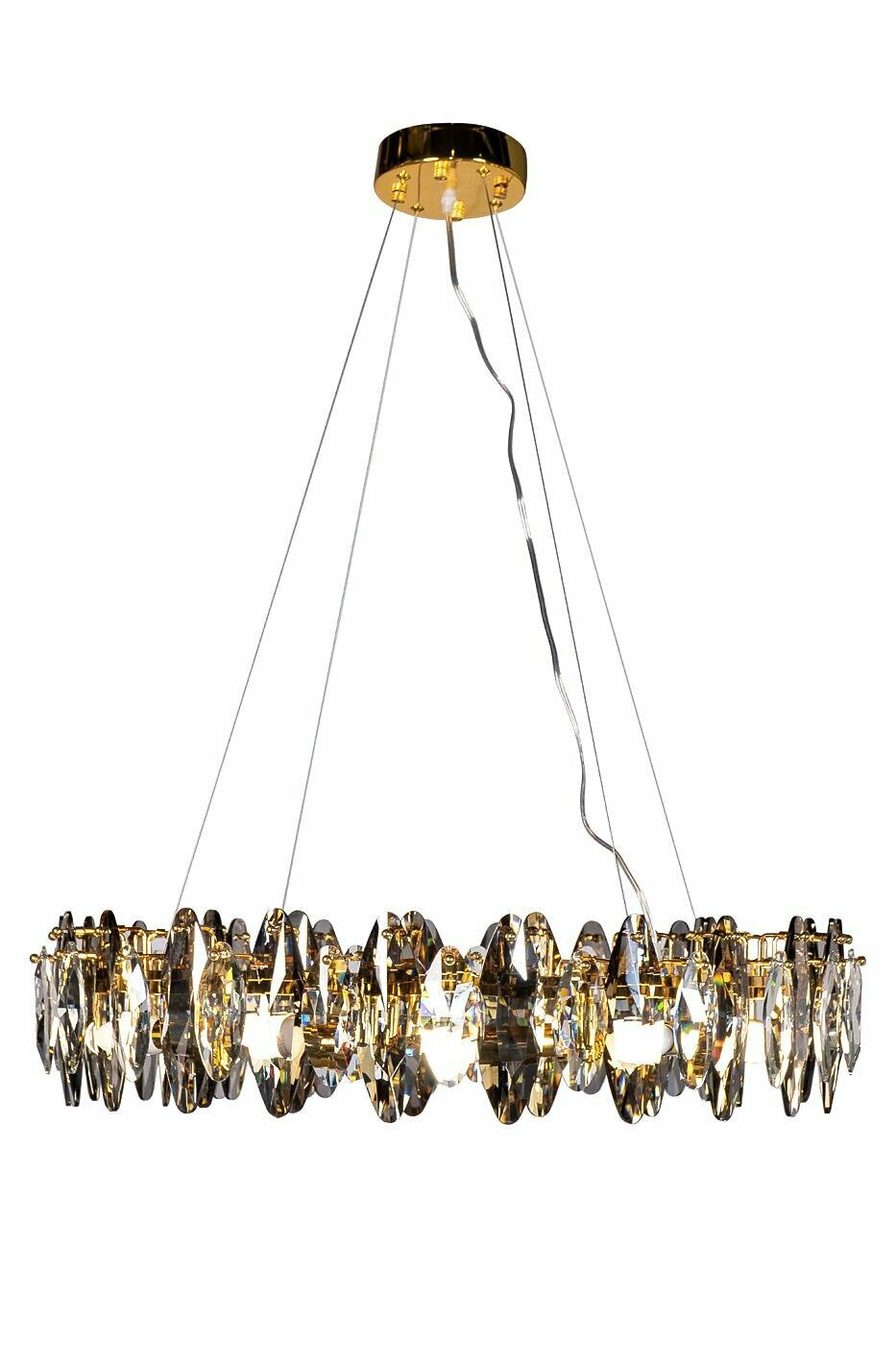 Потолочный светильник Garda Decor 62GDM-8011-800 Люстра подвесная D80*H32см арт. 62GDM-8011-800