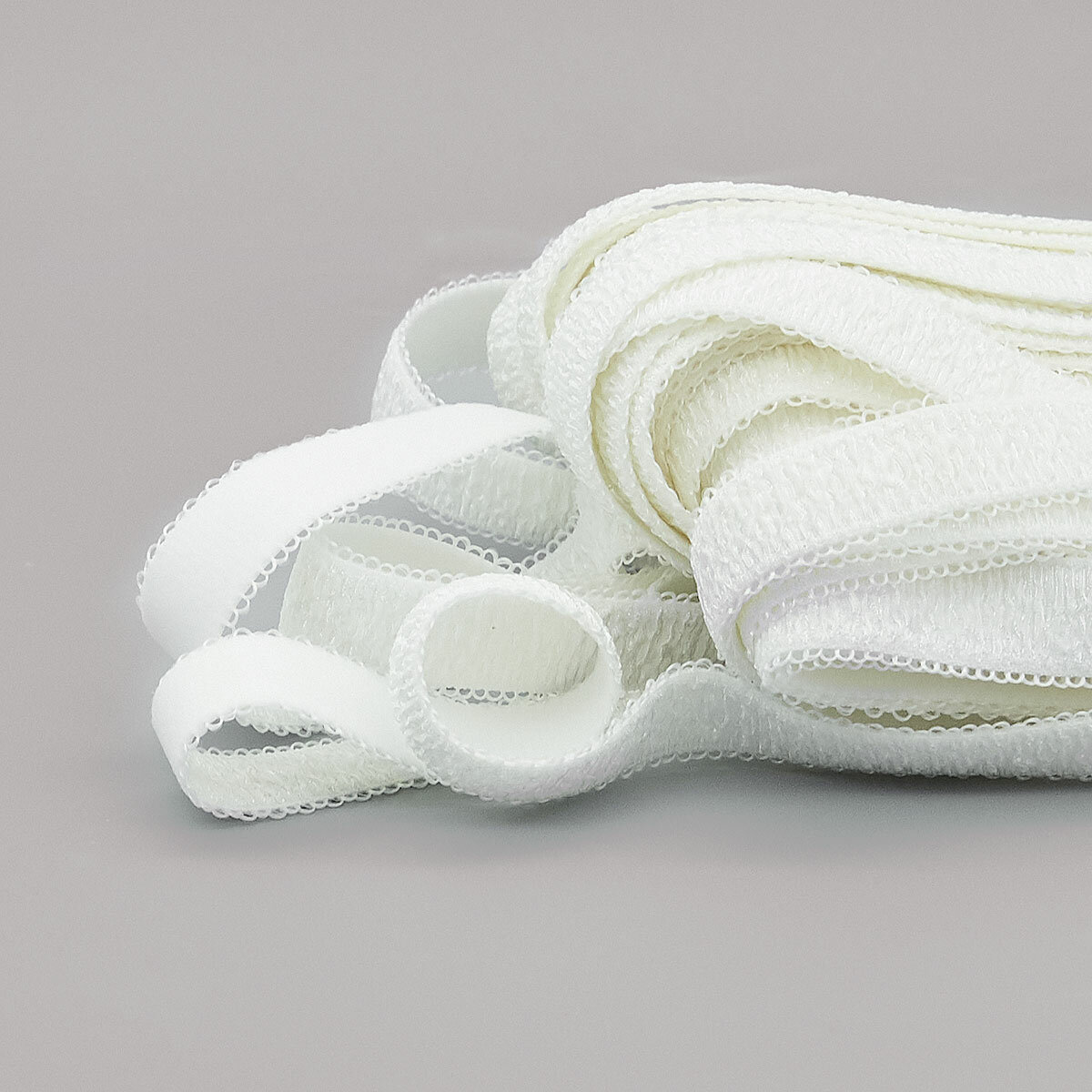 Резинка бельевая для бретелей, бретельная лента, 16 мм*25 м, белый, Айрис