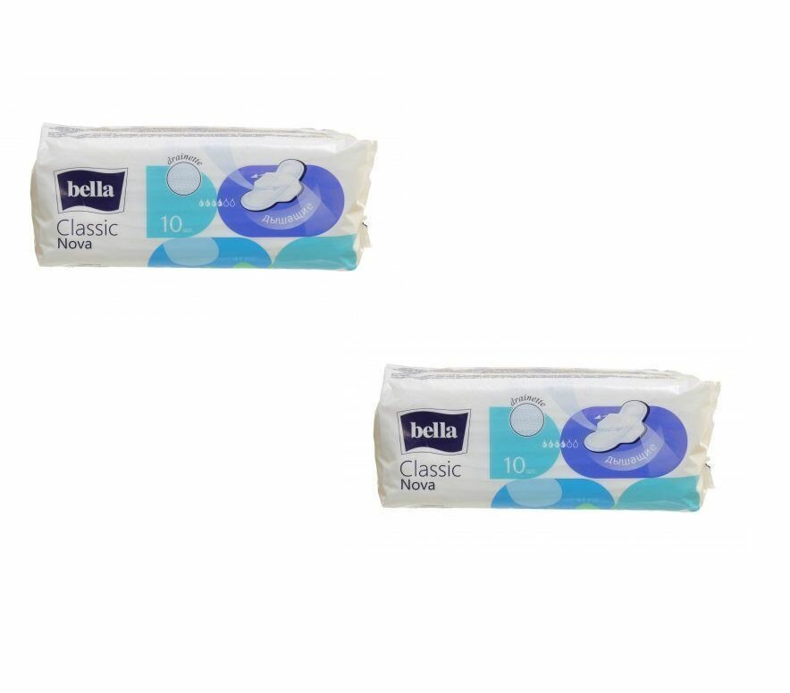 BELLA Прокладки Classic nova 10 шт , 2 уп