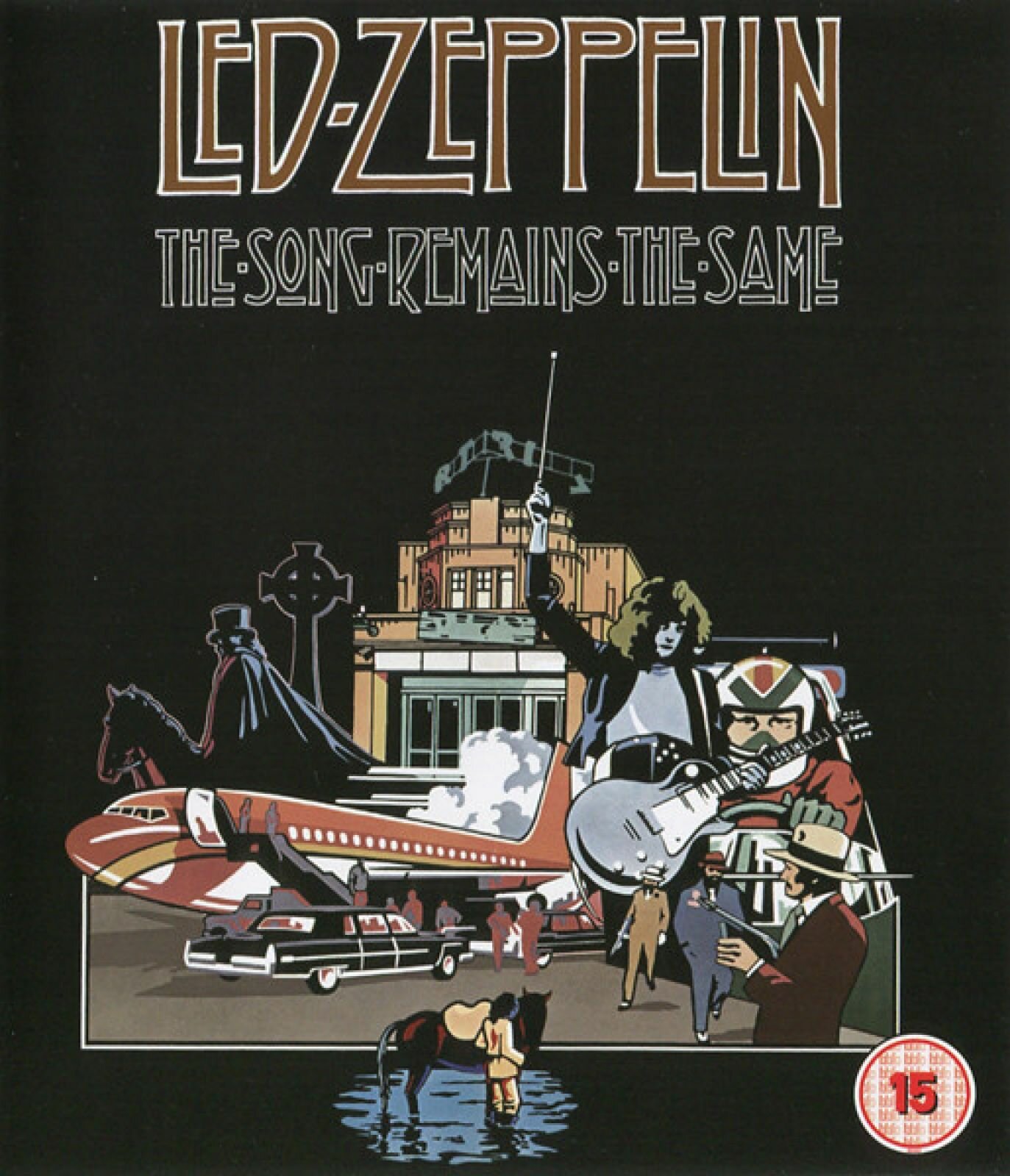 Led Zeppelin The Song Remain The Same легендарный фильм-концерт Blu-ray диск
