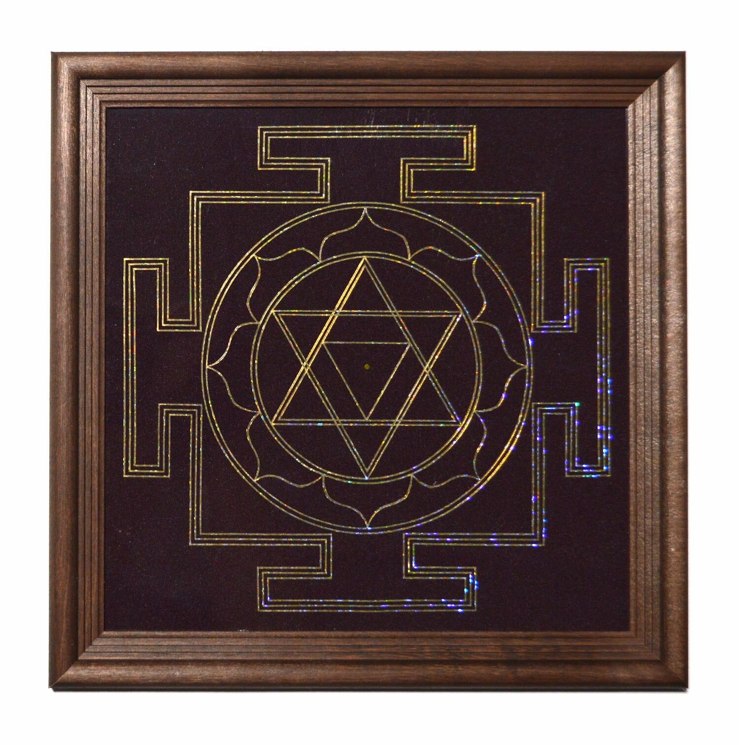 Панно "Багала-мукхи-янтра" (21 х 21 см)