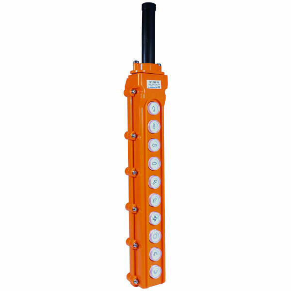 Пост кнопочный Электротехник ПКТ-100 У2, 5А, IP54, вверх, вниз, влево, вправо, вперед, назад, быстр, медл, против час, по час. ET055747