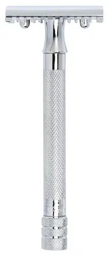 Т-образная бритва Merkur Solingen 9025001, сменные лезвия 1 шт.