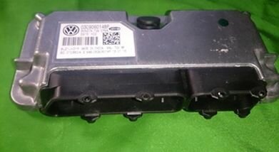 Блок управления двигателем Rapid 2013-2020 (1.6Л. 16V CFNA) VAG