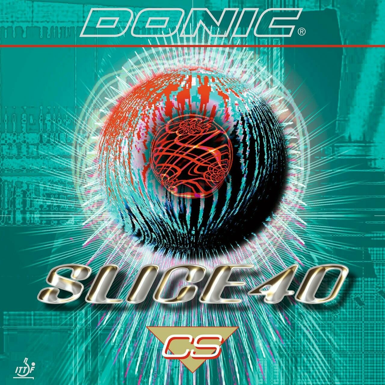 Накладка для ракетки Donic Slice 40 CS 1.5 red