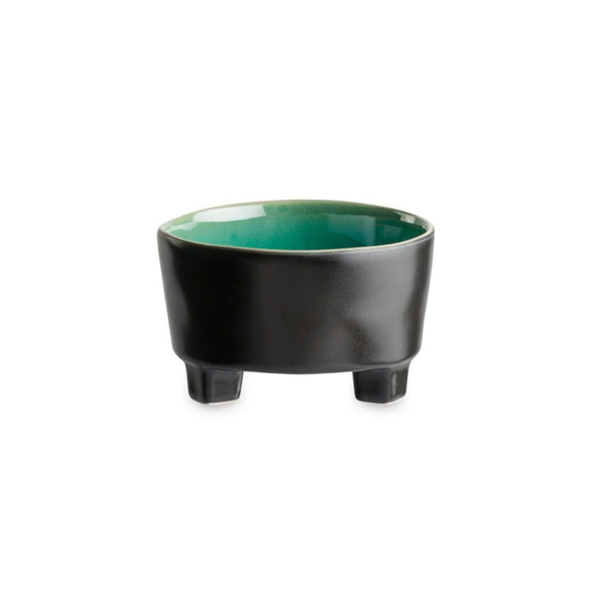 Чаша на ножках Riviera 14 см материал керамика, цвет лазурный, Costa Nova, Португалия, VES141-AZU(VES141-01616F)