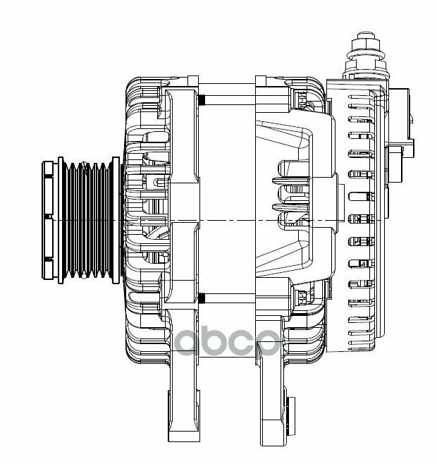 Генератор CHERY TIGGO 8 PRO (18-)/EXCEED TXL (16-)/VX (16-) 1.6T/2.0T 140A STARTVOLT арт. LG2723