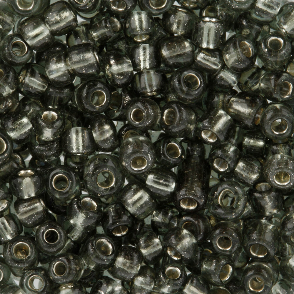 Бисер "Zlatka" GR 08/0 (0021-0056) 10 шт 10 г №0052 серый