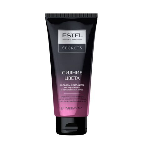 Бальзам Estel Secrets Keramare Сияние цвета, 200мл