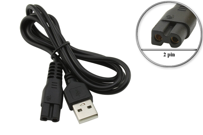 Кабель USB-5V(UC CP6800)для зарядки от устройства с USB выходом триммера, машинки для стрижки CP6800, CHC970; Cronier CR-11