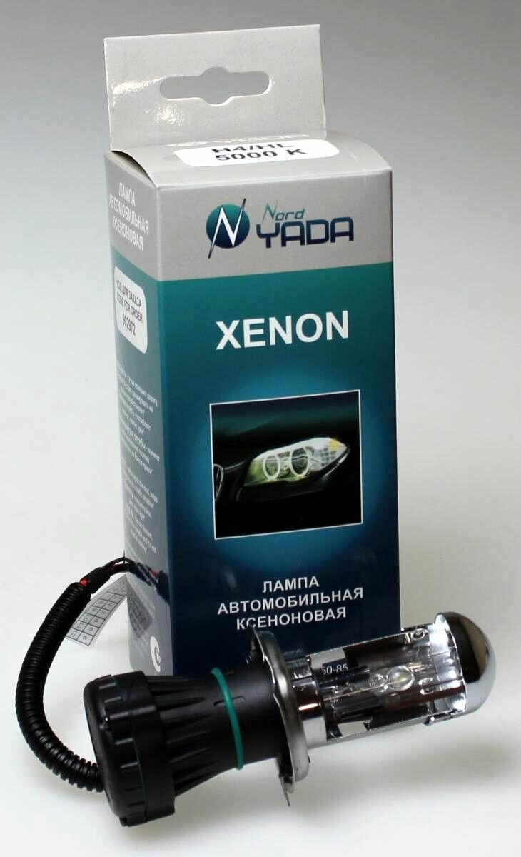 Ксеноновая лампа H4 5000K (ближний/дальний) Nord Yada 902972 гарантия 1 год