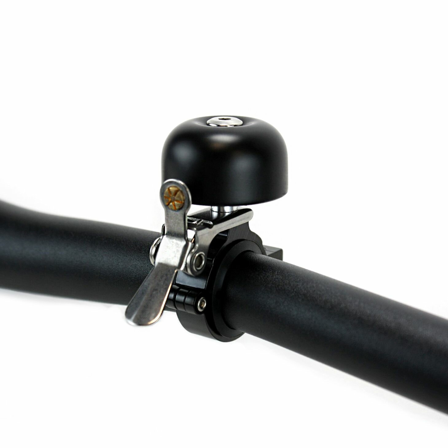 Звонок для велосипеда Energy Classic, медный сплав, черный, классический дизайн