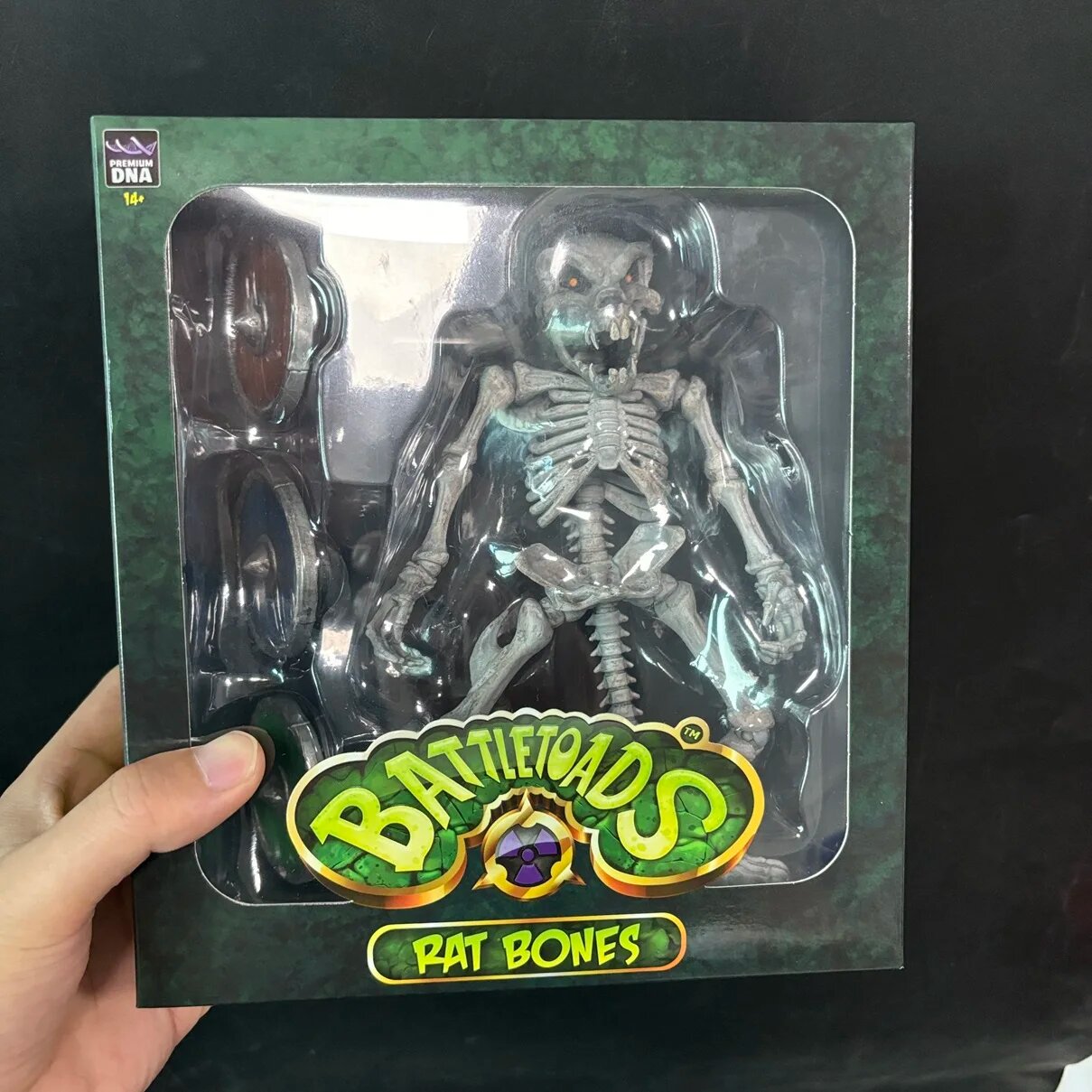 Коллекционная фигурка Bandai Battletoads Rat Bones Porka Pig Rat Bones