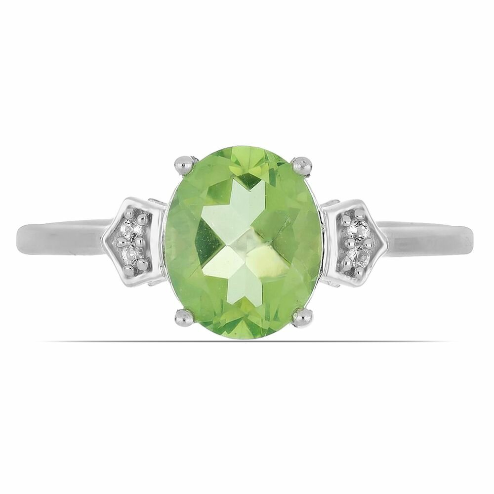 Кольцо, серебро, 925 проба, родирование, топаз, кварц