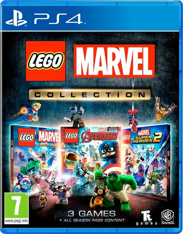Игра LEGO Marvel Collection (русские субтитры) для PS4