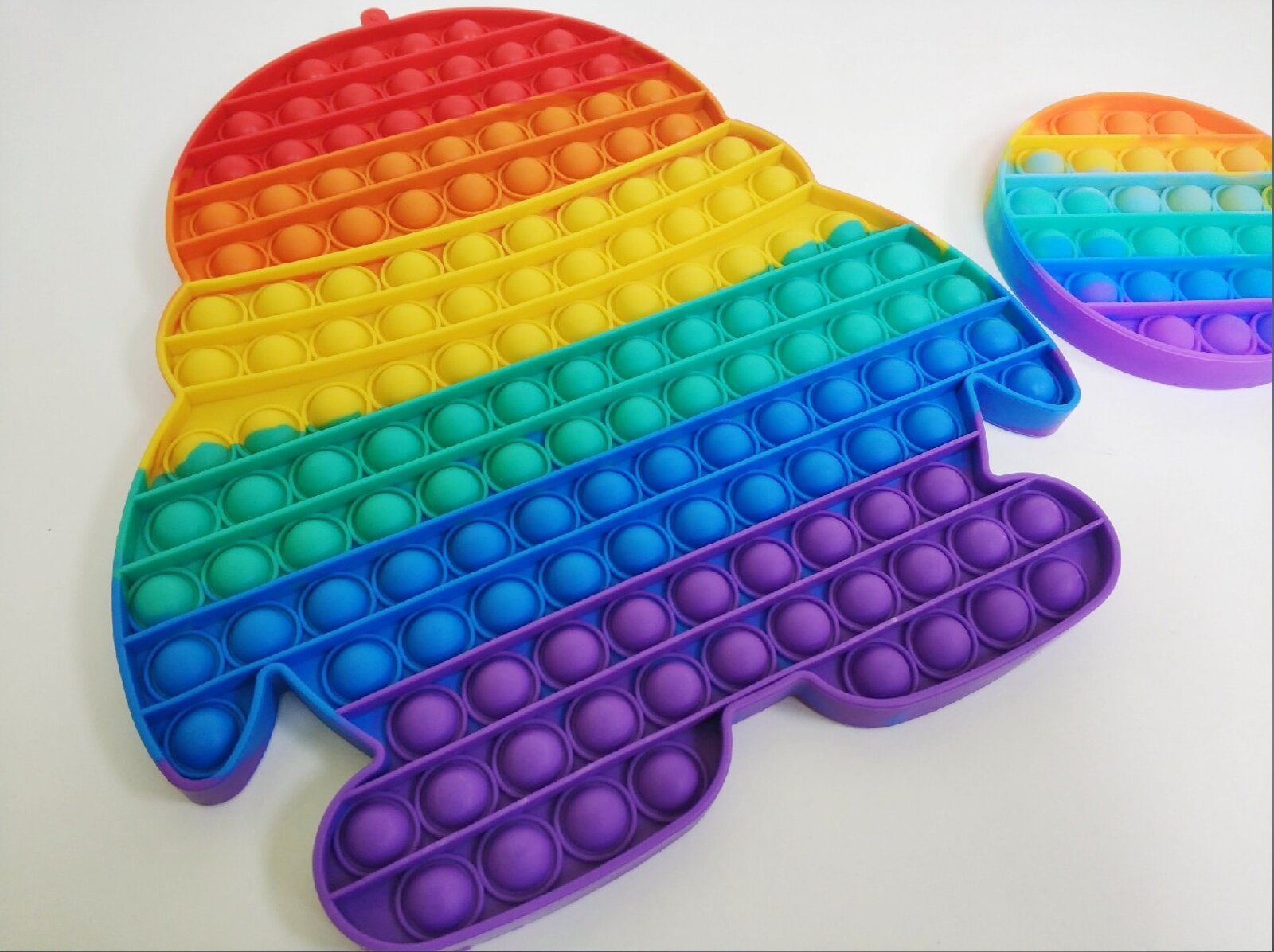 Сенсорная игрушка POP IT антистресс ПОП ИТ Вечная пупырка пингвин большой 26*21 см