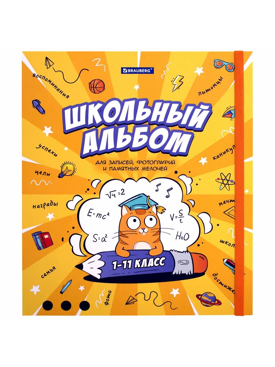 2шт Папка-портфолио школьника, А4, школьный альбом, 10 вкла