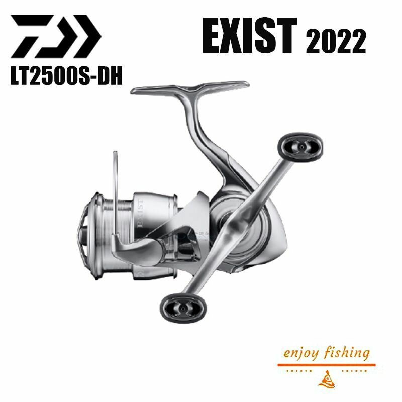 DAIWA EXIST 2022 LT2500S-DH безынерционная катушка для рыбалки легкая и прочная надежный выбор для комфортной ловли