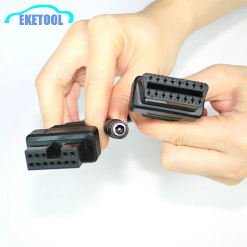 Диагностический разъем OBDII для Mitsubishi 12 Pin к OBD II Female 16Pin OBD1 Mitsubishi 12 Pin Автомобильный разъем