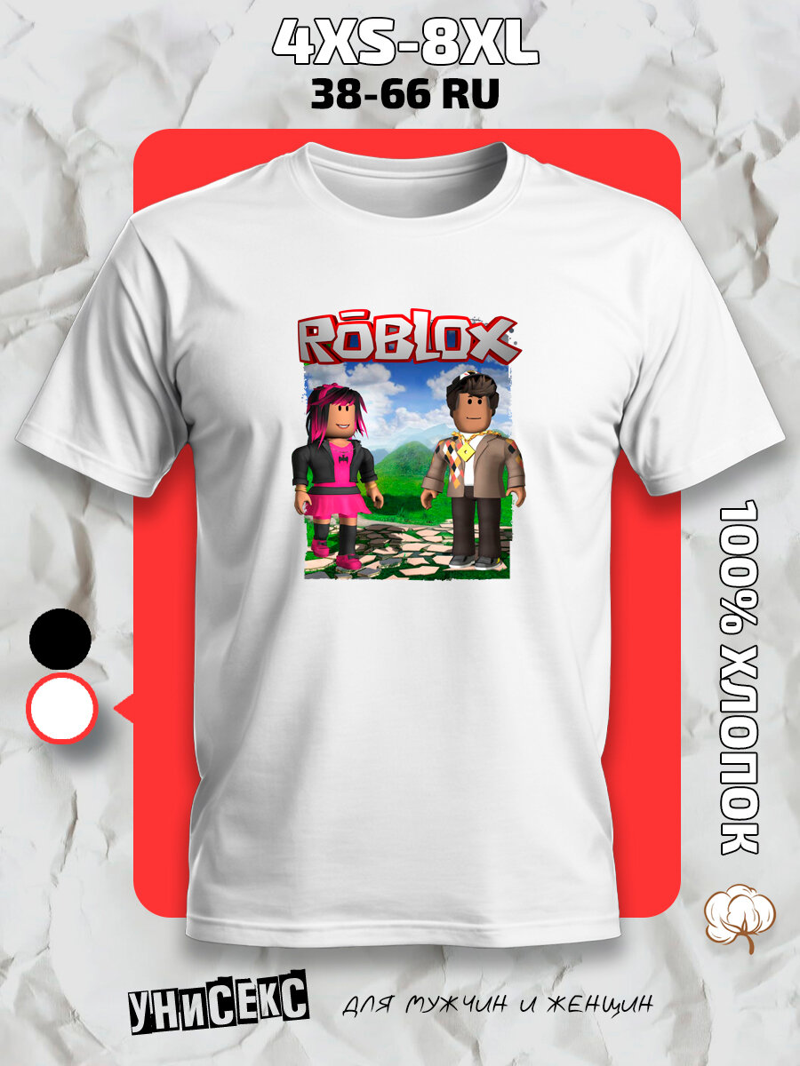 Футболка с принтом Роблокс