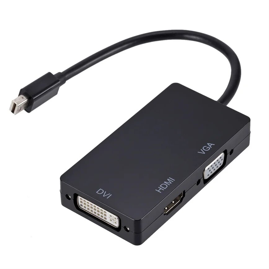 3 в 1 адаптер Mini DisplayPort на HDMI DVI VGA Product C