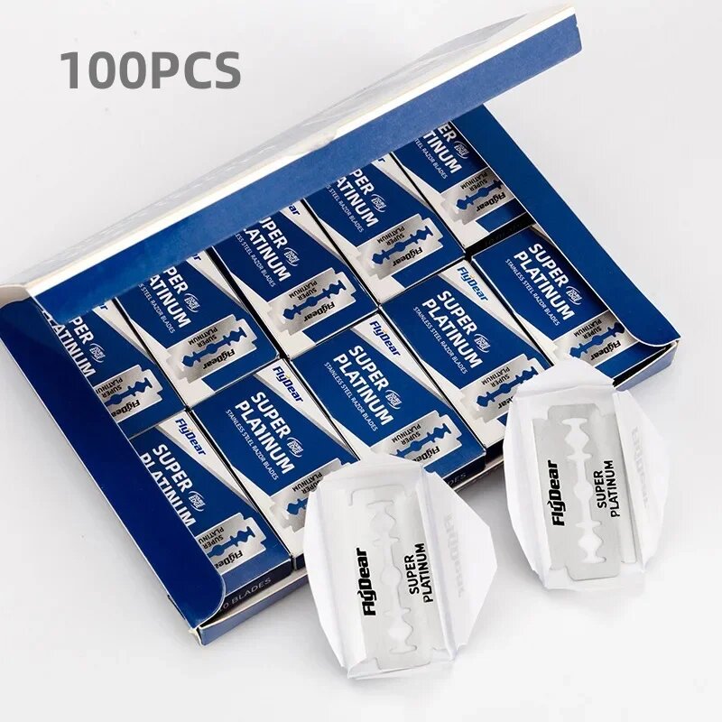 Лезвия для бритвы Figuer Super Platinum 100PCS